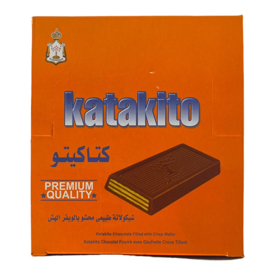 Katakito Chocolate With Crisp Waferكتاكيتو شيكولاتة طبيعى محشو بالويفر ...