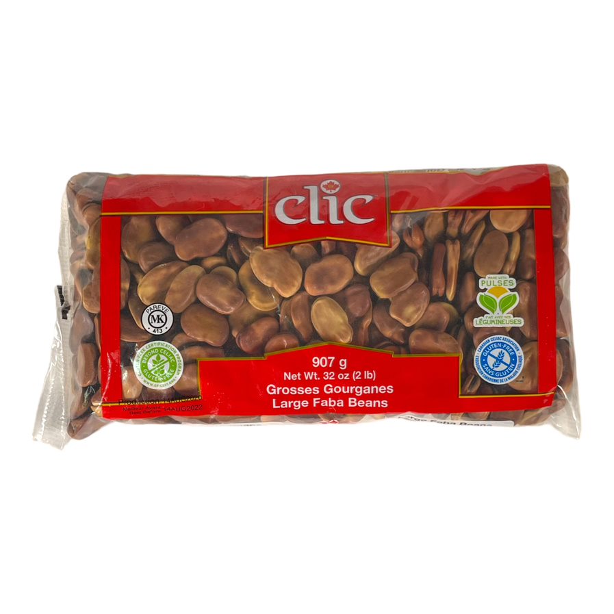 Clic Large Faba Beans 907 GM كليك فول مدمس كبير – SF SHOPLY