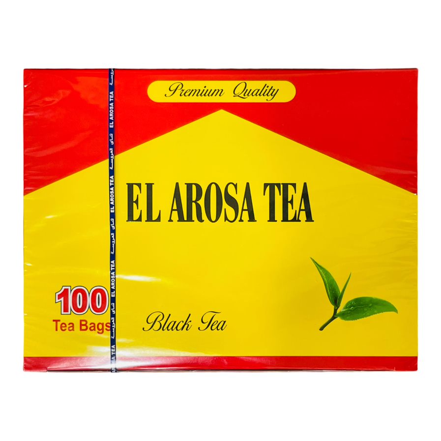 El Arosa Tea Black Tea 100 tea bags 200 GM شاي العروسة 100 كيس شاي – SF ...