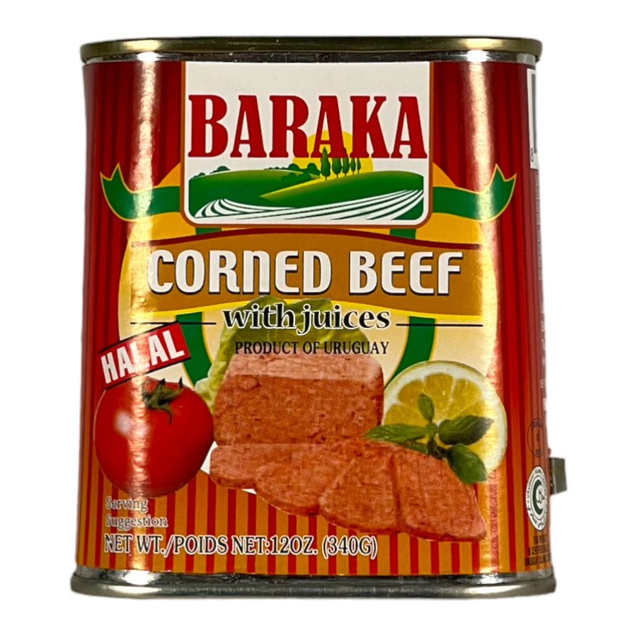 Baraka Corned Beef Halal 340 GM بركة كورندبيف – SF SHOPLY